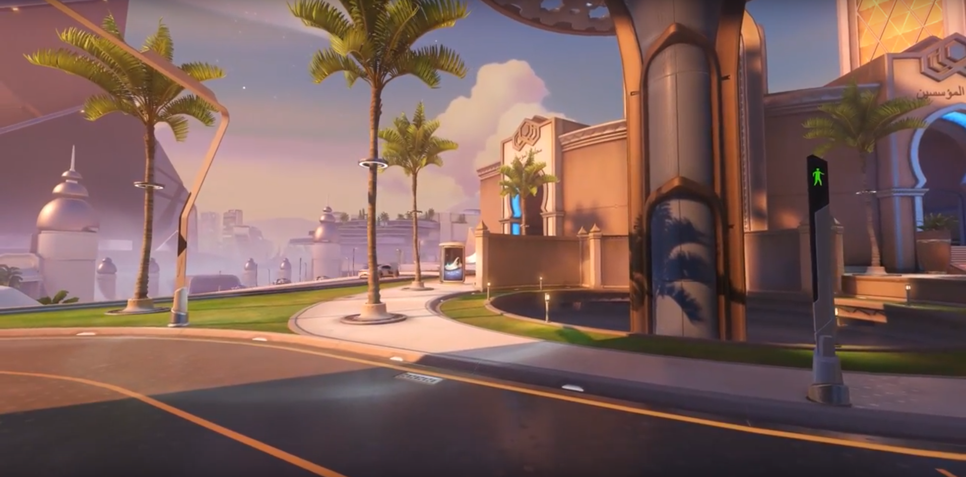 La nouvelle map Oasis ajouté au PTR d'Overwatch