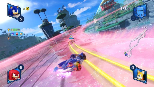 Team Sonic Racing Test - Gamereactor