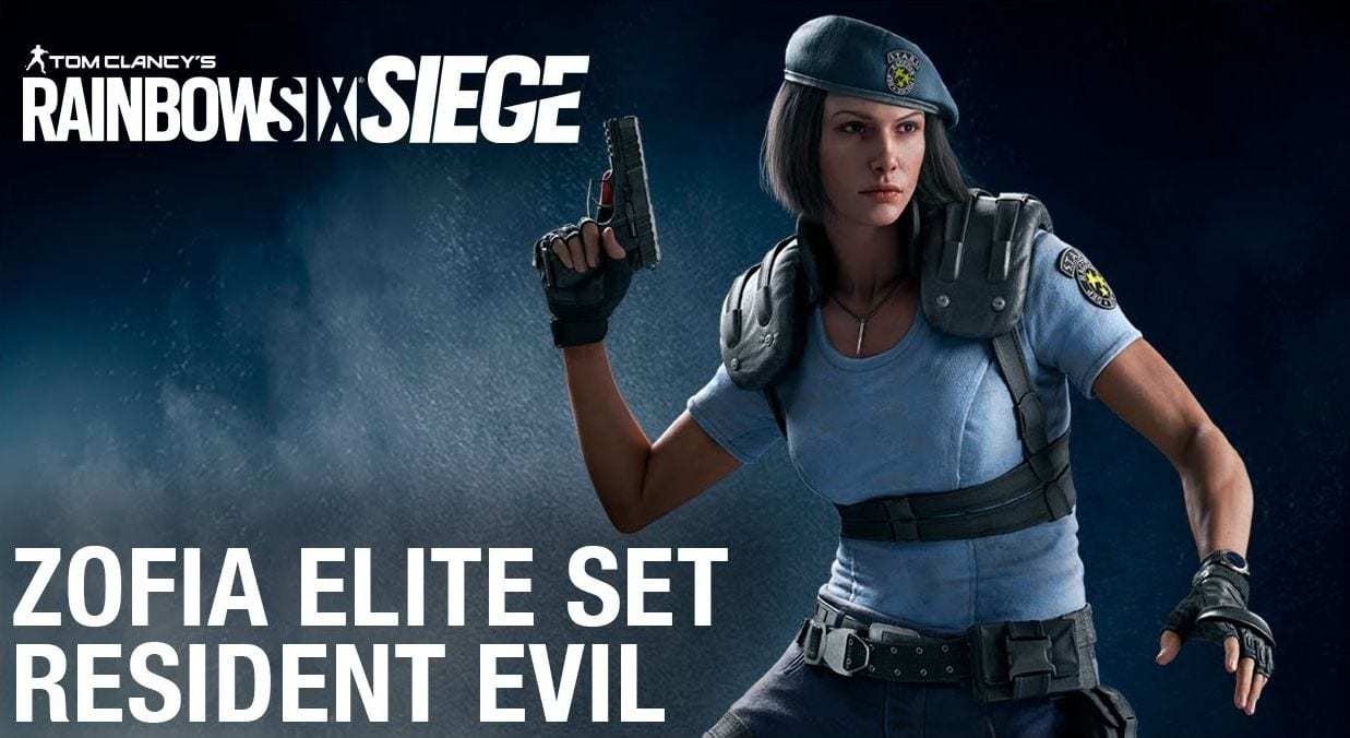 Un nouveau skin de Jill Valentine dans Rainbow Six: Siege