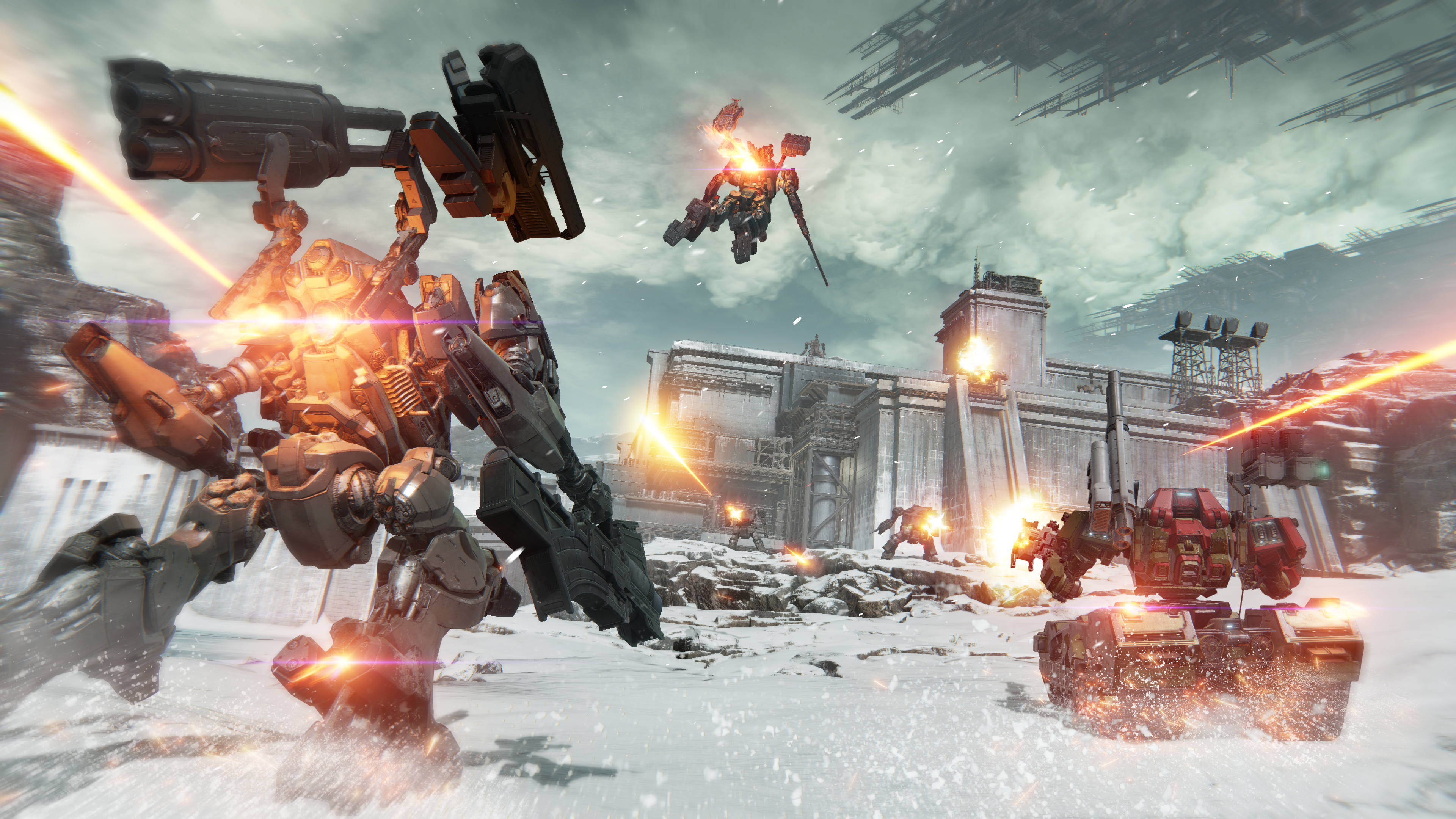 A new patch for Armored Core VI introduces ranked multiplayer ...