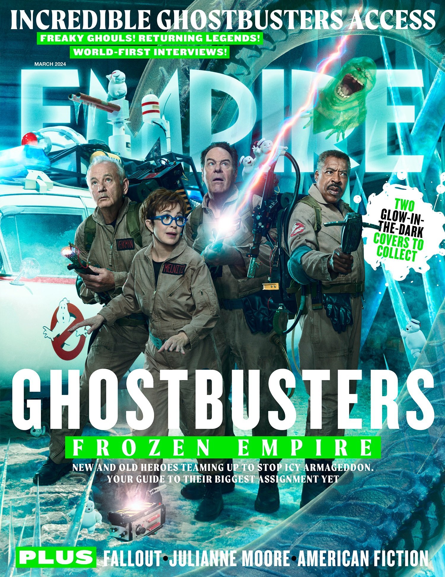 L'ancienne bande de Ghostbusters pose ensemble sur de nouvelles photos ...