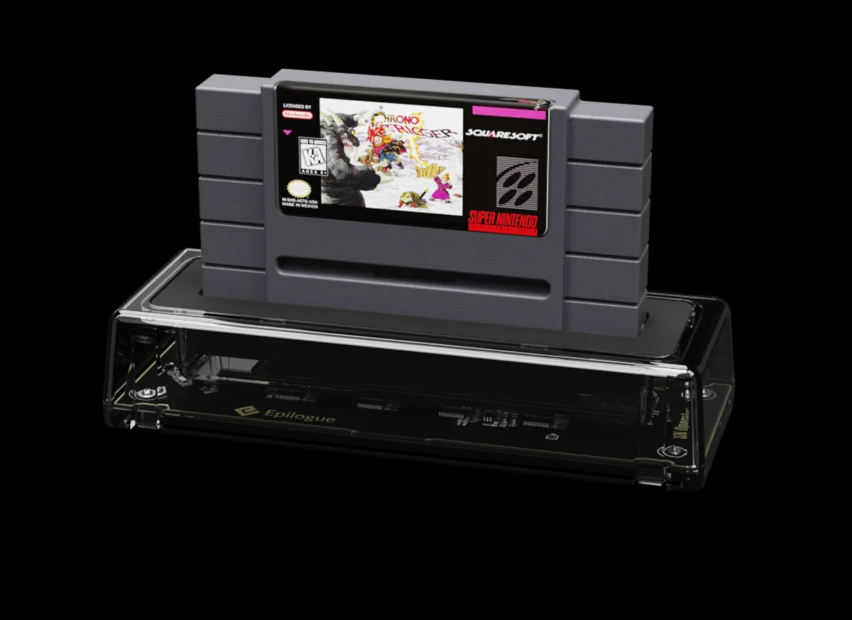 Epilogue lance un emplacement de cartouche Super Nintendo pour ton ...