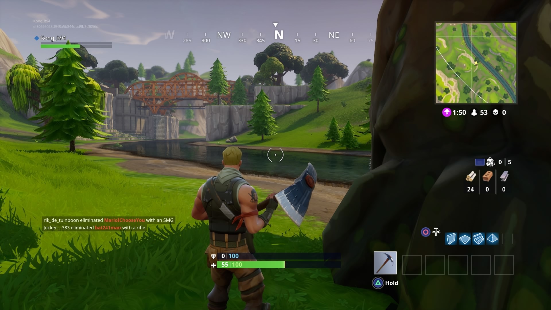 Découvrez le mode Battle Royale de Fortnite en Live