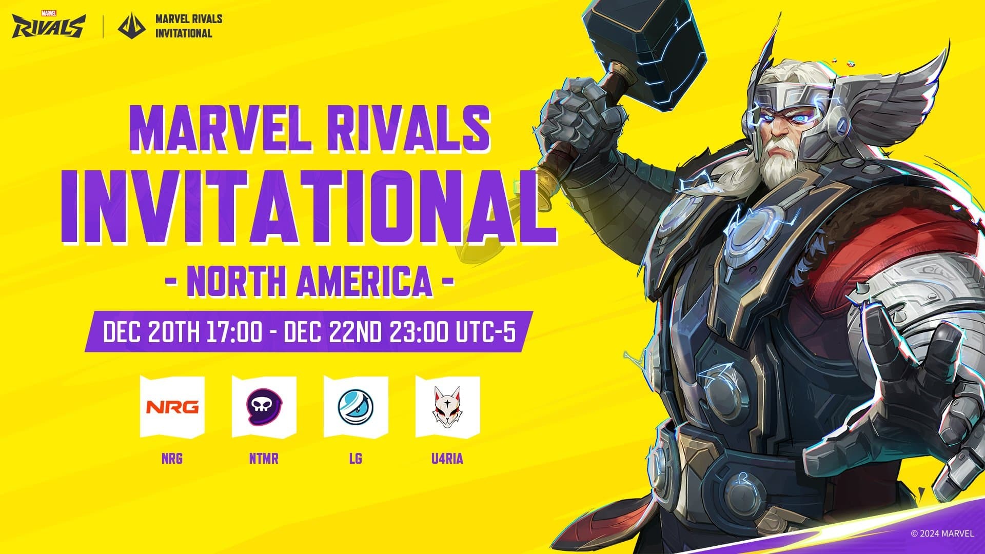 Nous aurons un premier aperçu de Marvel Rivals eSports ce week-end