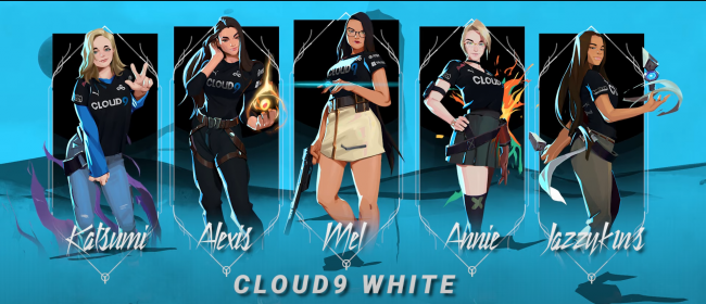 Cloud9 signe un roster Valorant 100% féminin