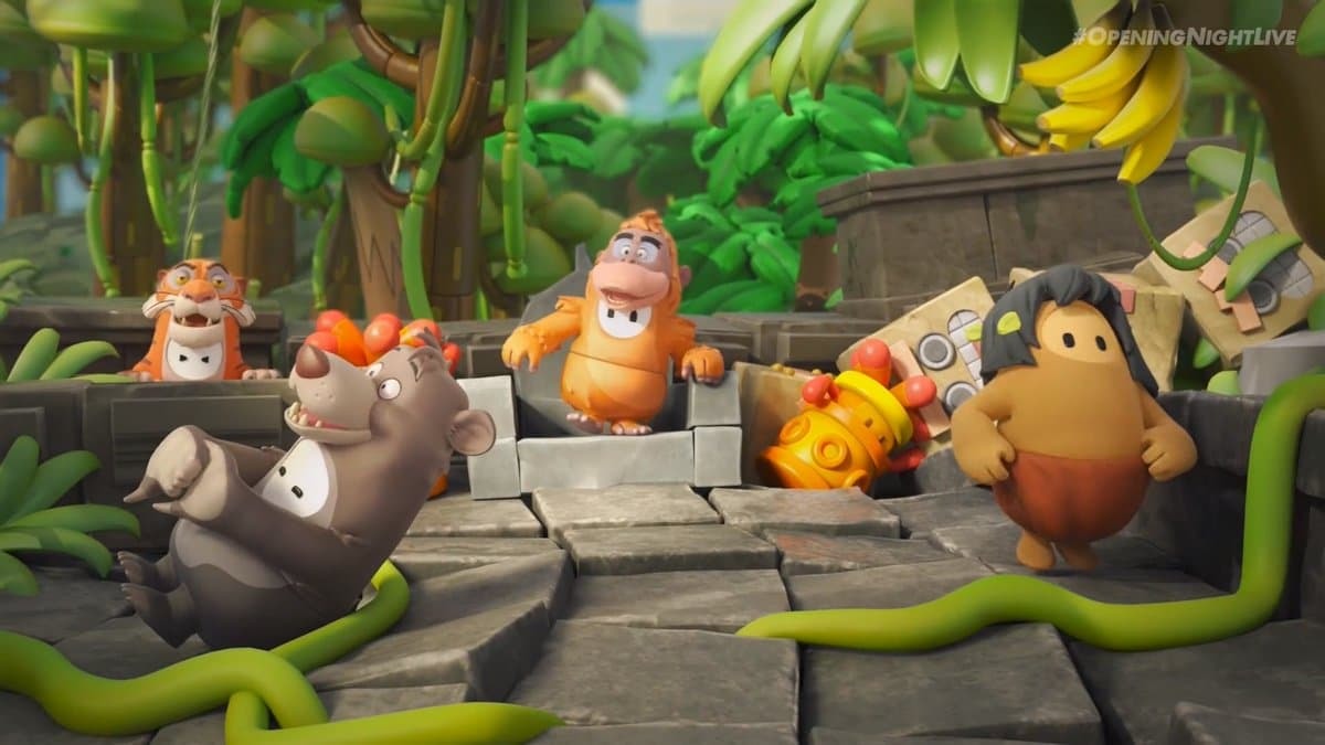 Fall Guys annonce un évènement crossover avec le Livre de la Jungle