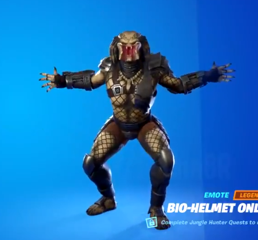 Affrontez Predator dans Fortnite