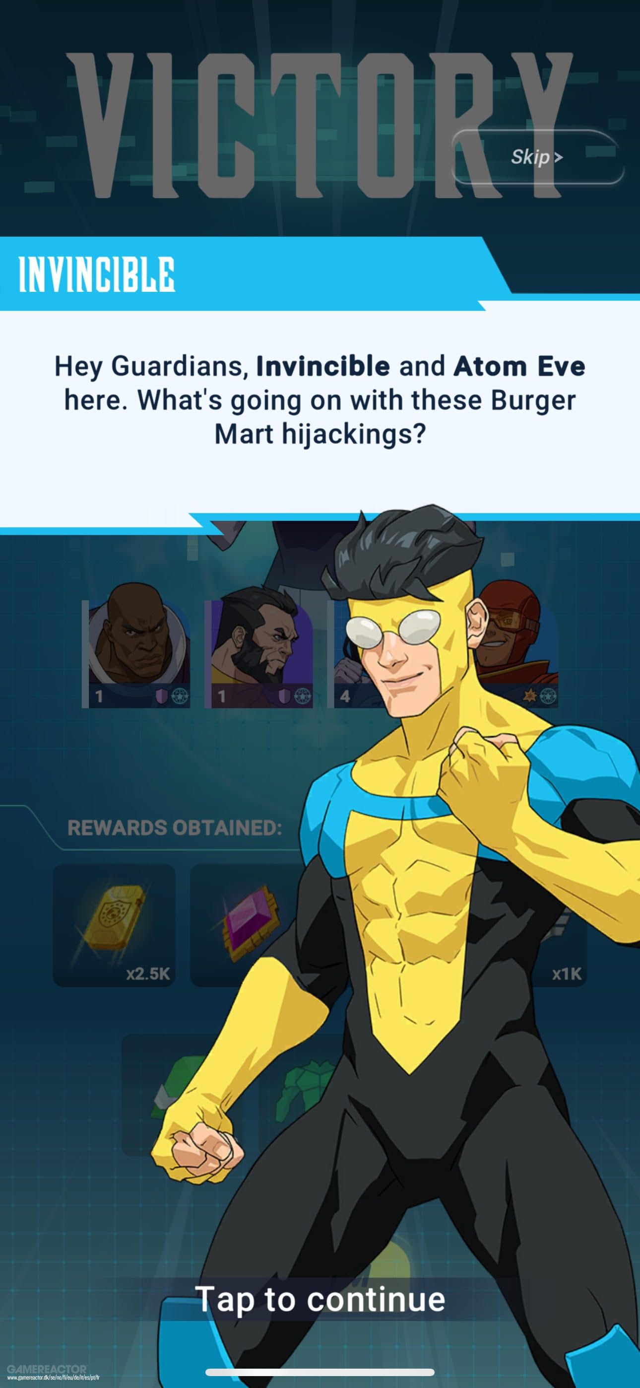 Invincible: Guarding the Globe Test - Gamereactor