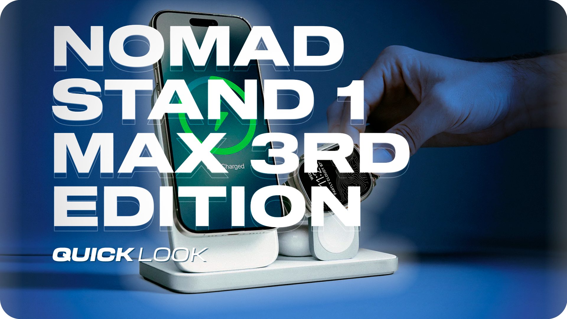 Recharge sans effort avec le Stand One Max de Nomad - - Gamereactor