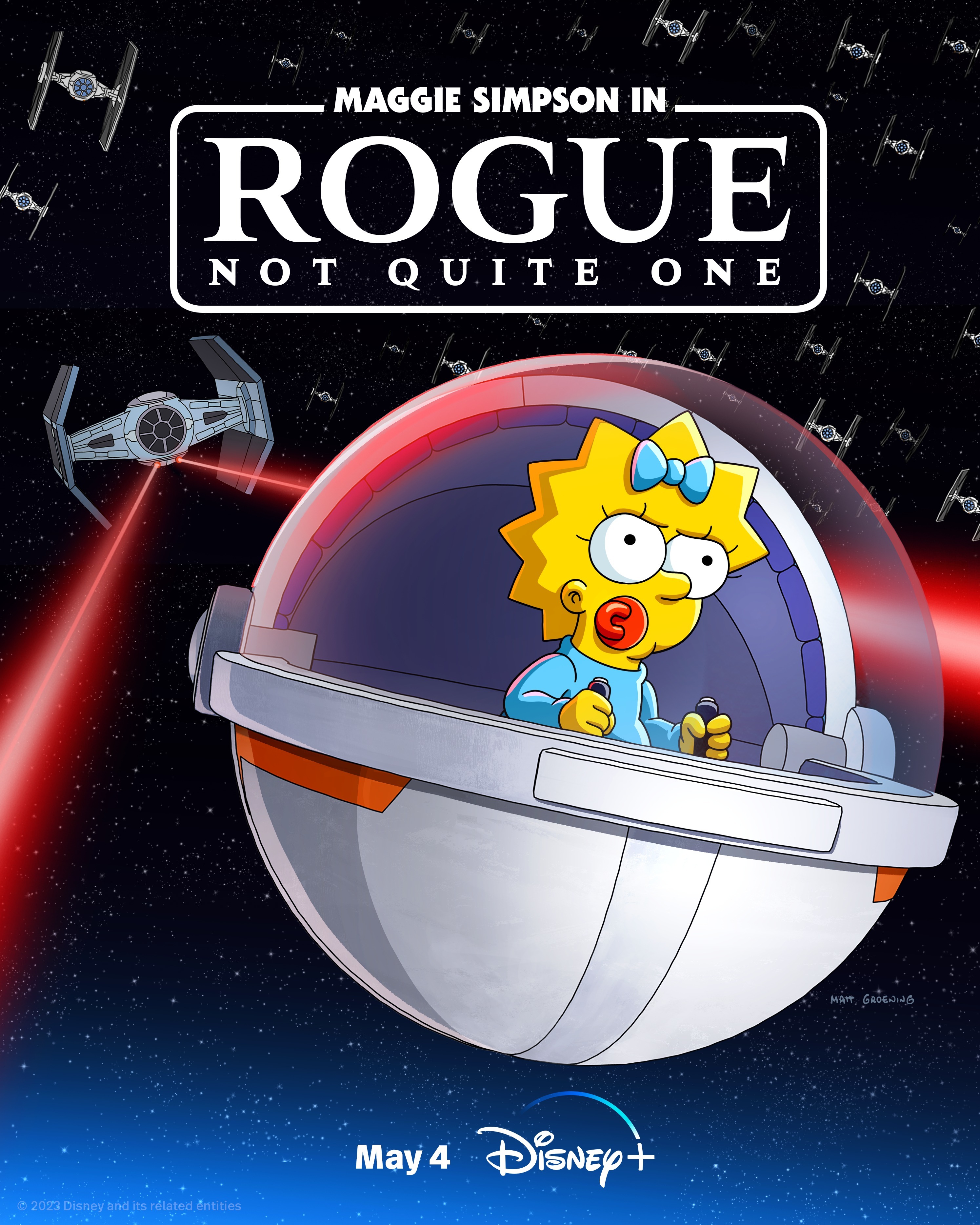 Les Simpson parodient Rogue One dans le nouveau court métrage de Maggie ...