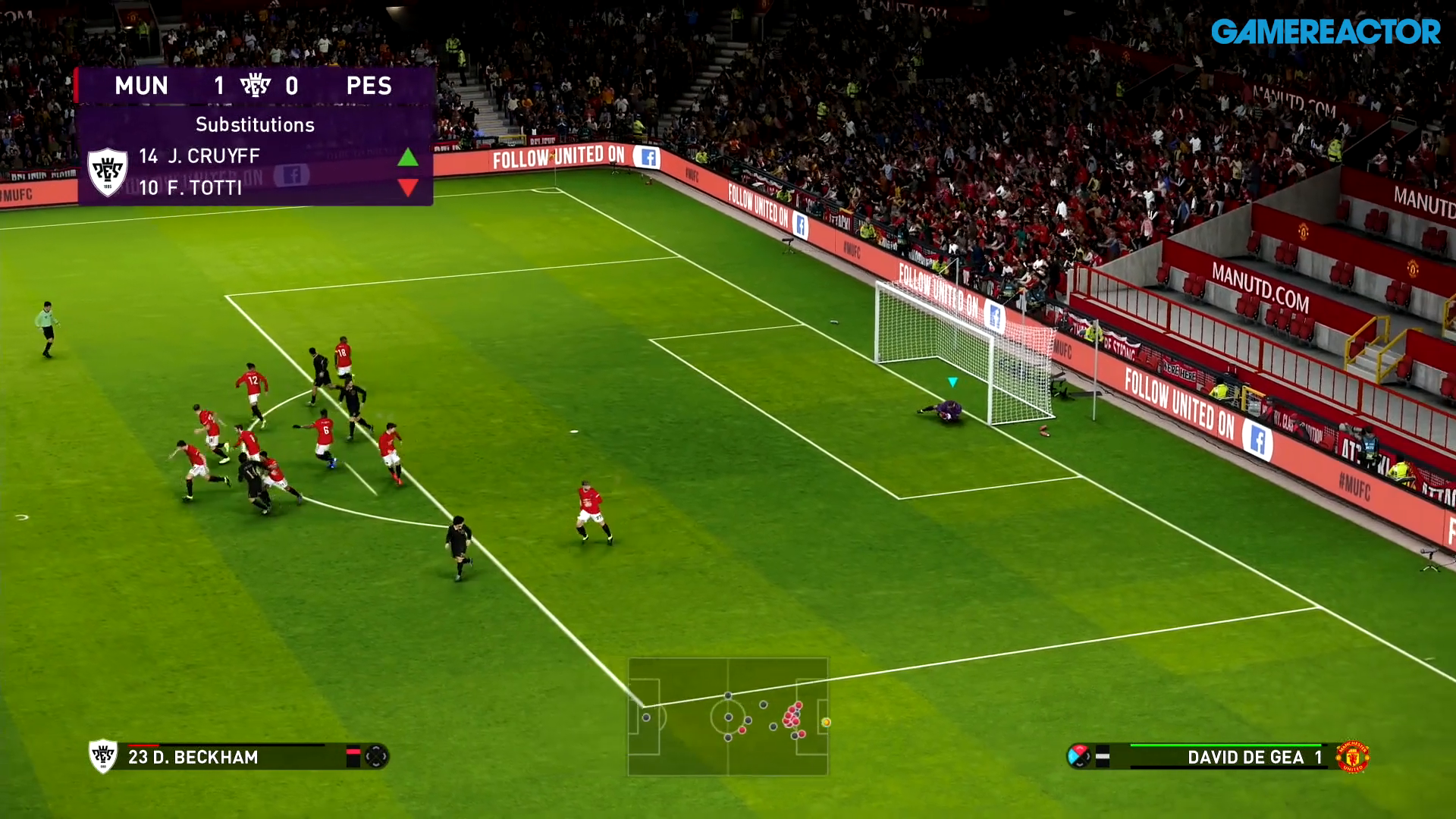 La première vidéo de gameplay de eFootball PES 2020