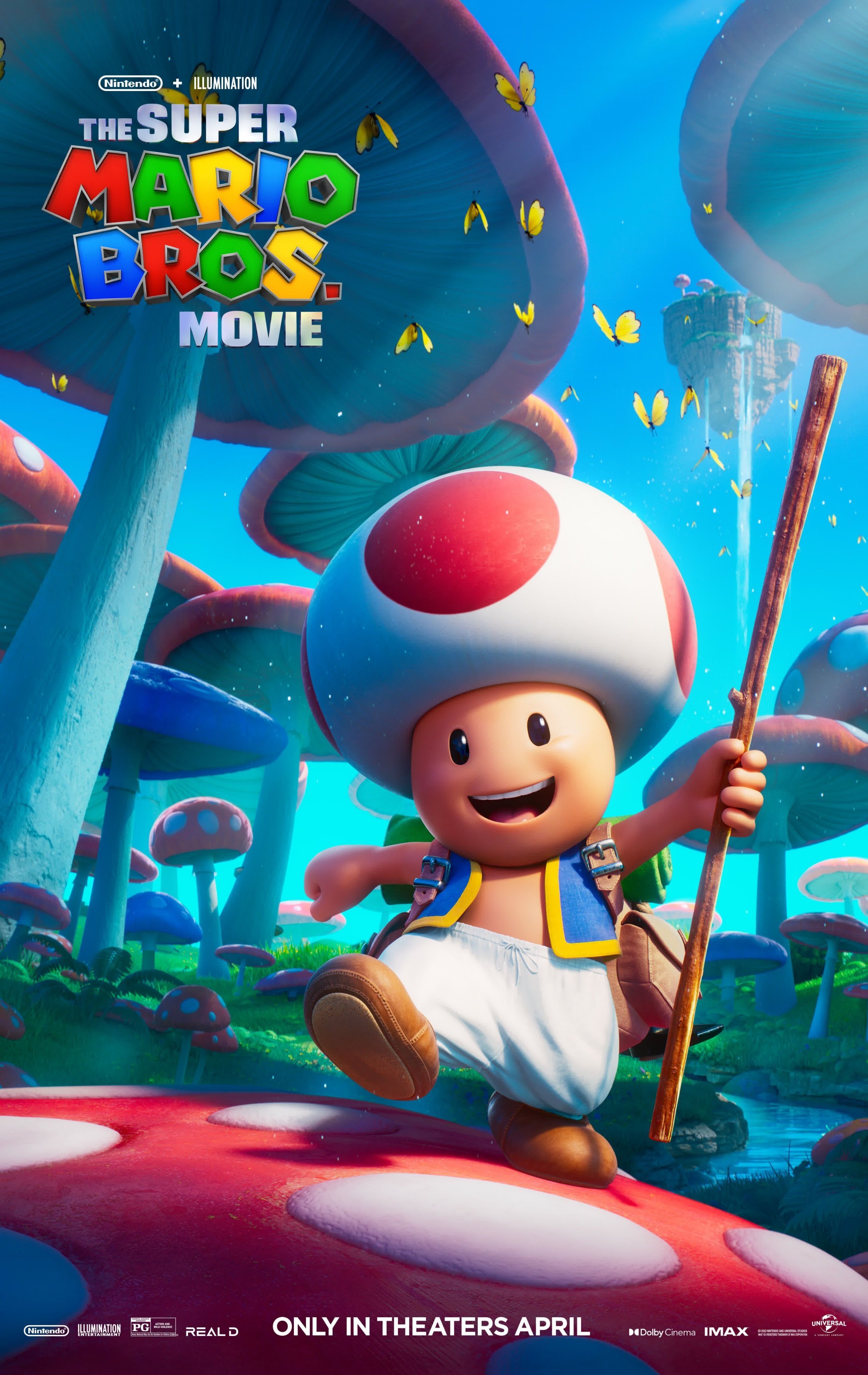 De nouvelles affiches The Super Mario Bros. Movie montrent Bowser et ...