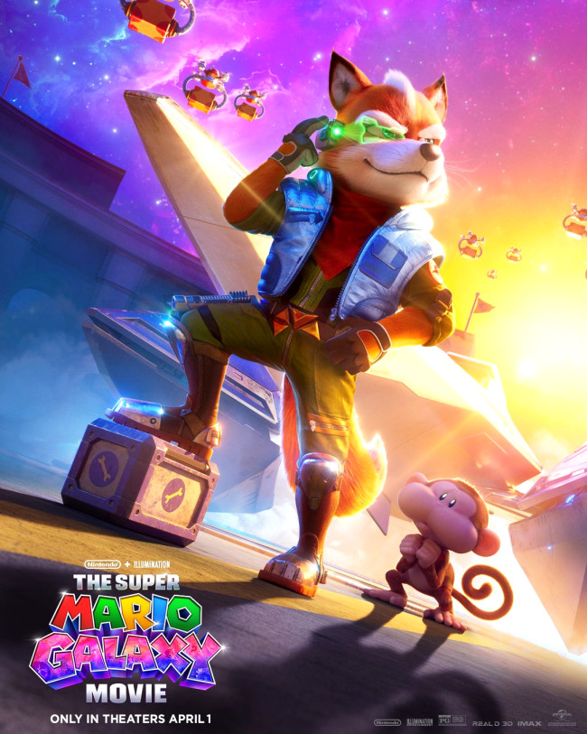 Fox McCloud fera une apparition dans The Super Mario Galaxy Movie