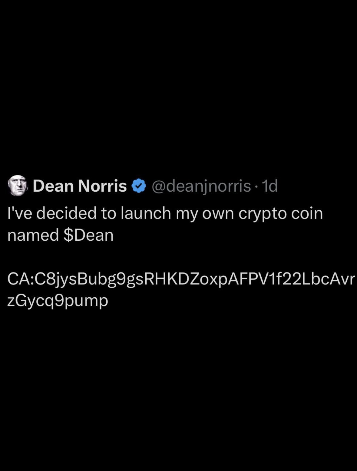 La star de Breaking Bad, Dean Norris, affirme que Twitter a été piraté ...