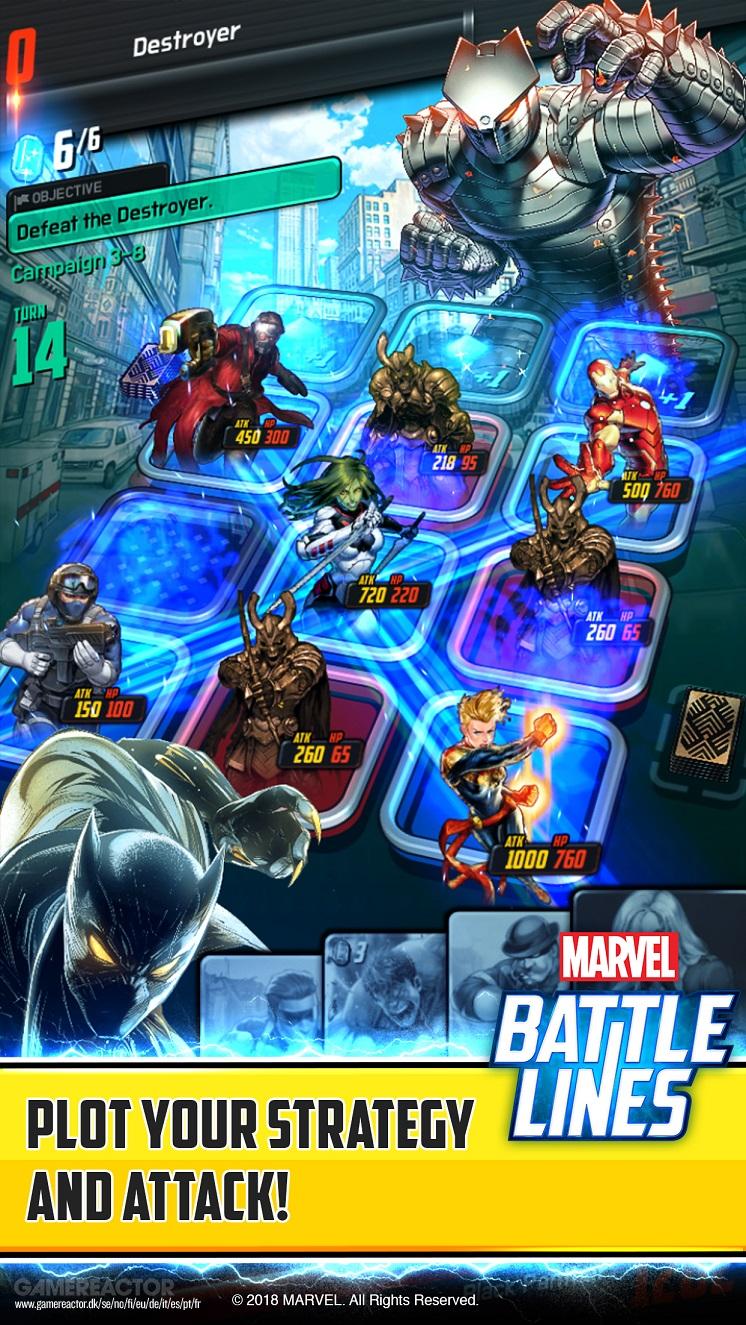 Marvel Battle Lines arrive sur iOS et Android ce mois-ci