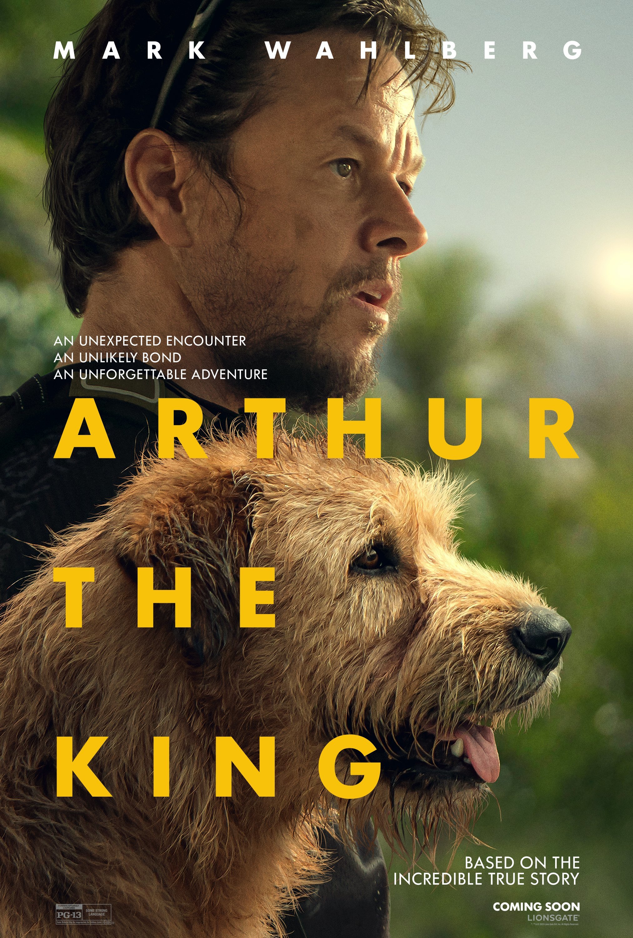 Mark Wahlberg fait équipe avec un chien errant et incroyable dans Arthur the King