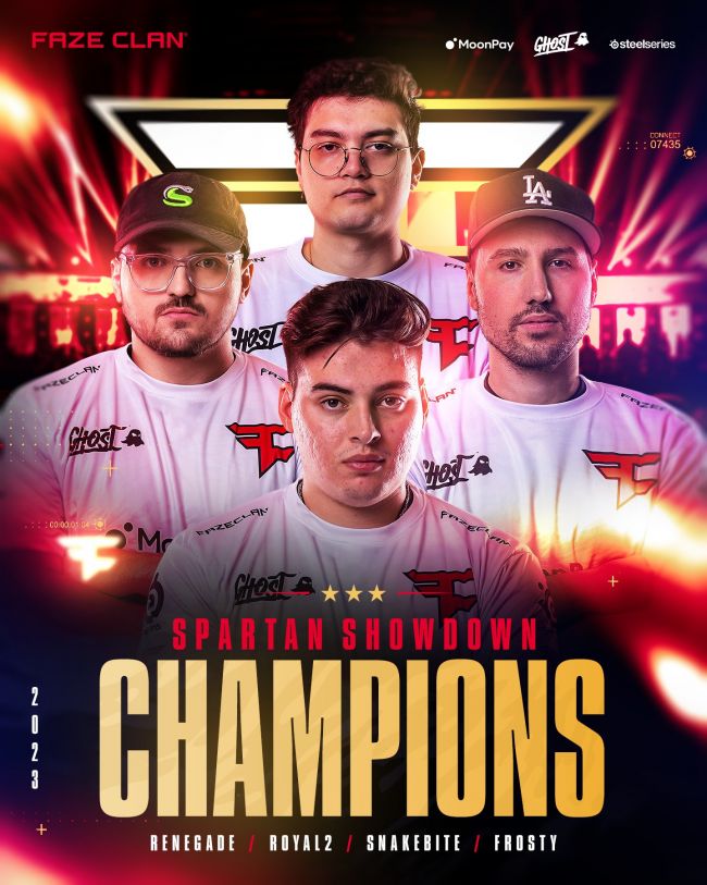 FaZe Clan sont les vainqueurs de Spacestation Gaming Spartan Showdown ...