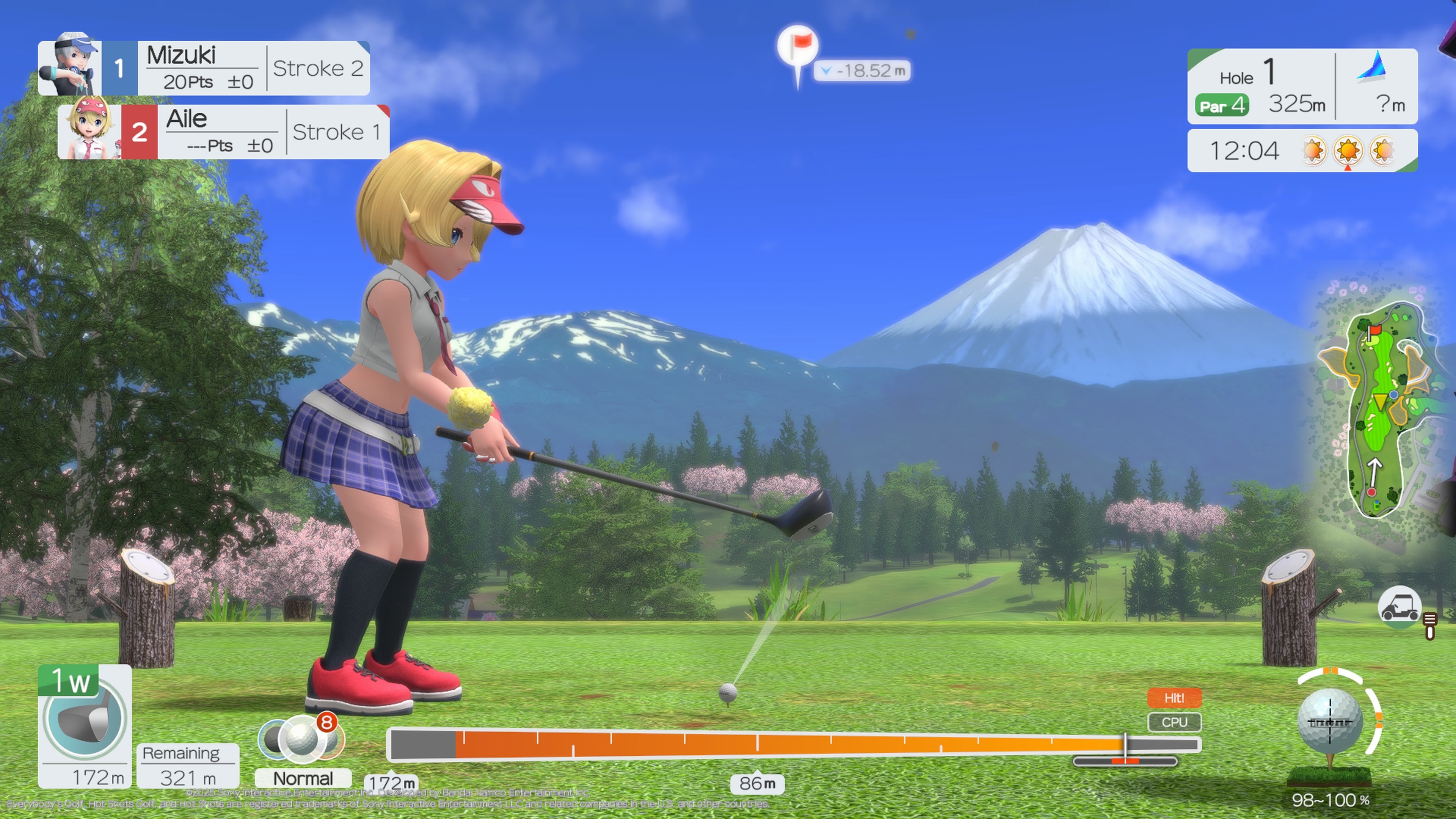 Everybody's Golf : Hot Shots Test - Gamereactor - Everybody's Golf: Hot ...
