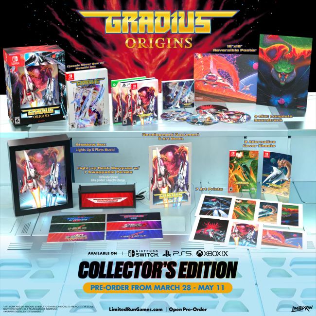 Gradius Origins sort en version physique sur toutes les consoles