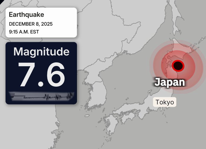 Le Japon lance une alerte au tsunami après un puissant tremblement de ...