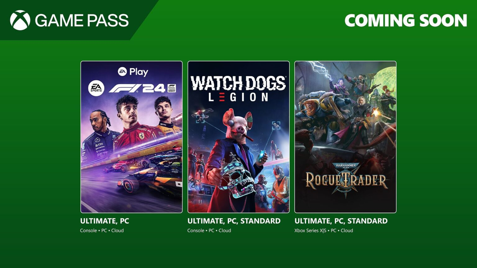 EA Sports F1 24, Warhammer 40K : Rogue Trader, et plus encore sont sur ...