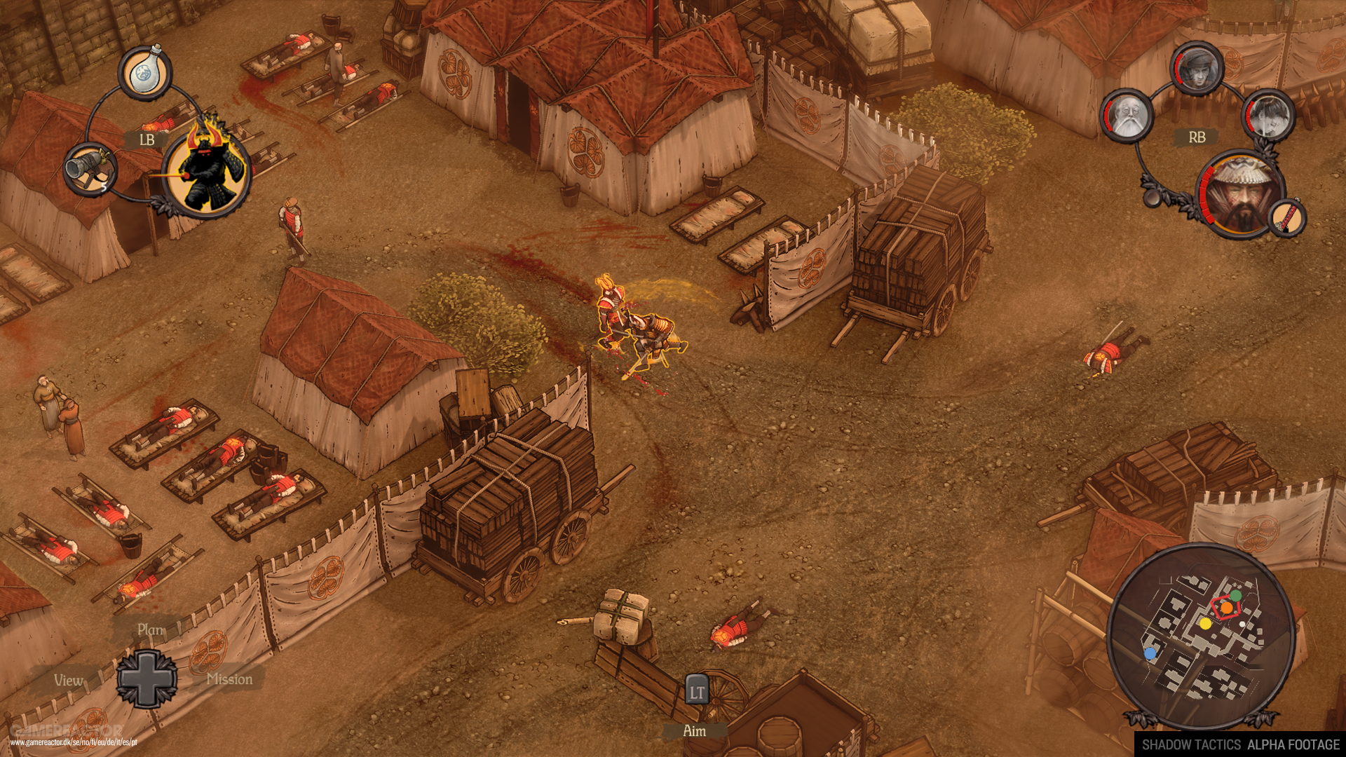 Shadow Tactics : Blades of the Shogun Test - Gamereactor - Shadow ...