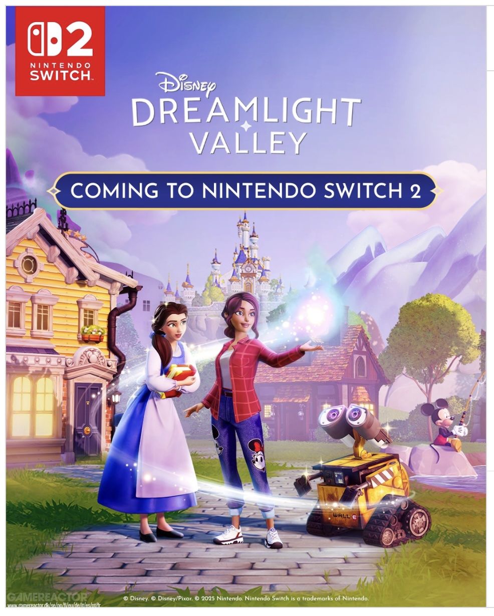 Disney Dreamlight Valley arrive sur la Nintendo Switch 2 le 25 mars