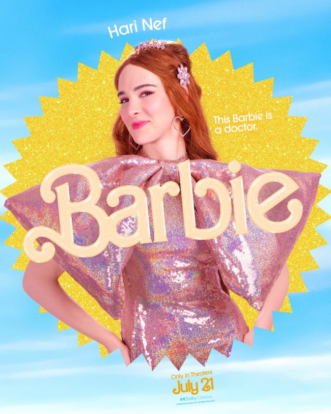 Barbie affiches teasent le rôle de chaque personnage dans l’histoire