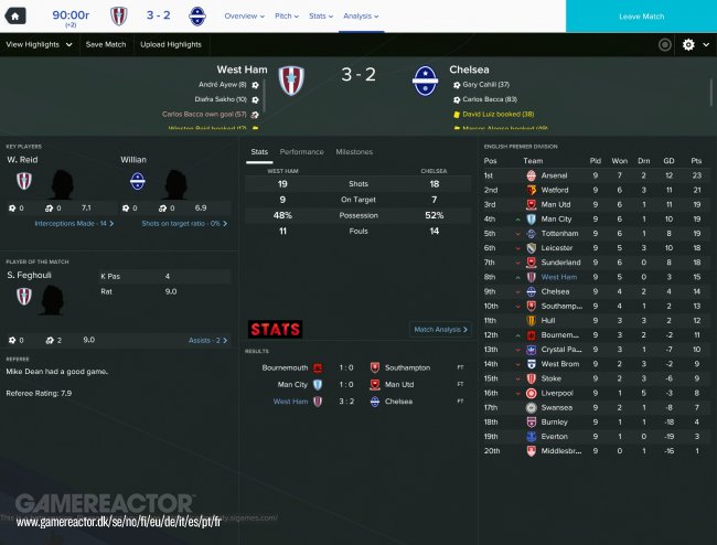Football Manager 2017 Test - Gamereactor