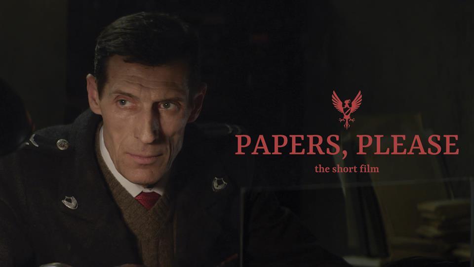 Le jeu Papers, Please adapté en court-métrage