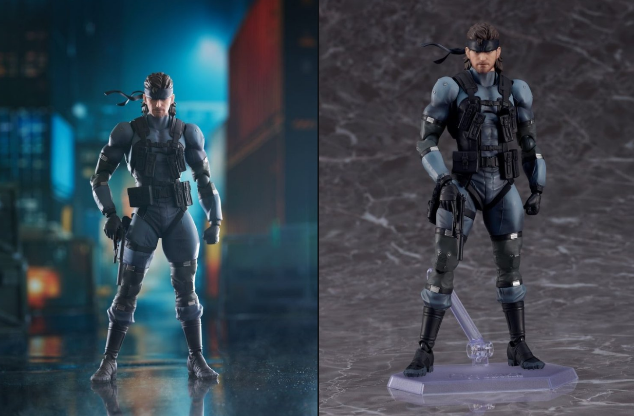 Good Smile présente une nouvelle figurine stylée de Solid Snake - Metal ...
