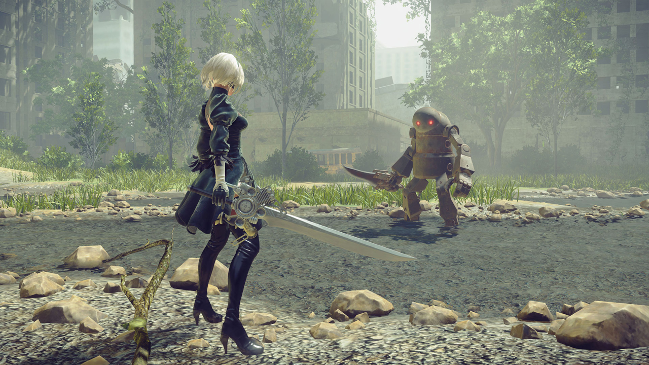 NieR Automata s'offre l'épée de Noctis (FFXV) - Nier: Automata ...