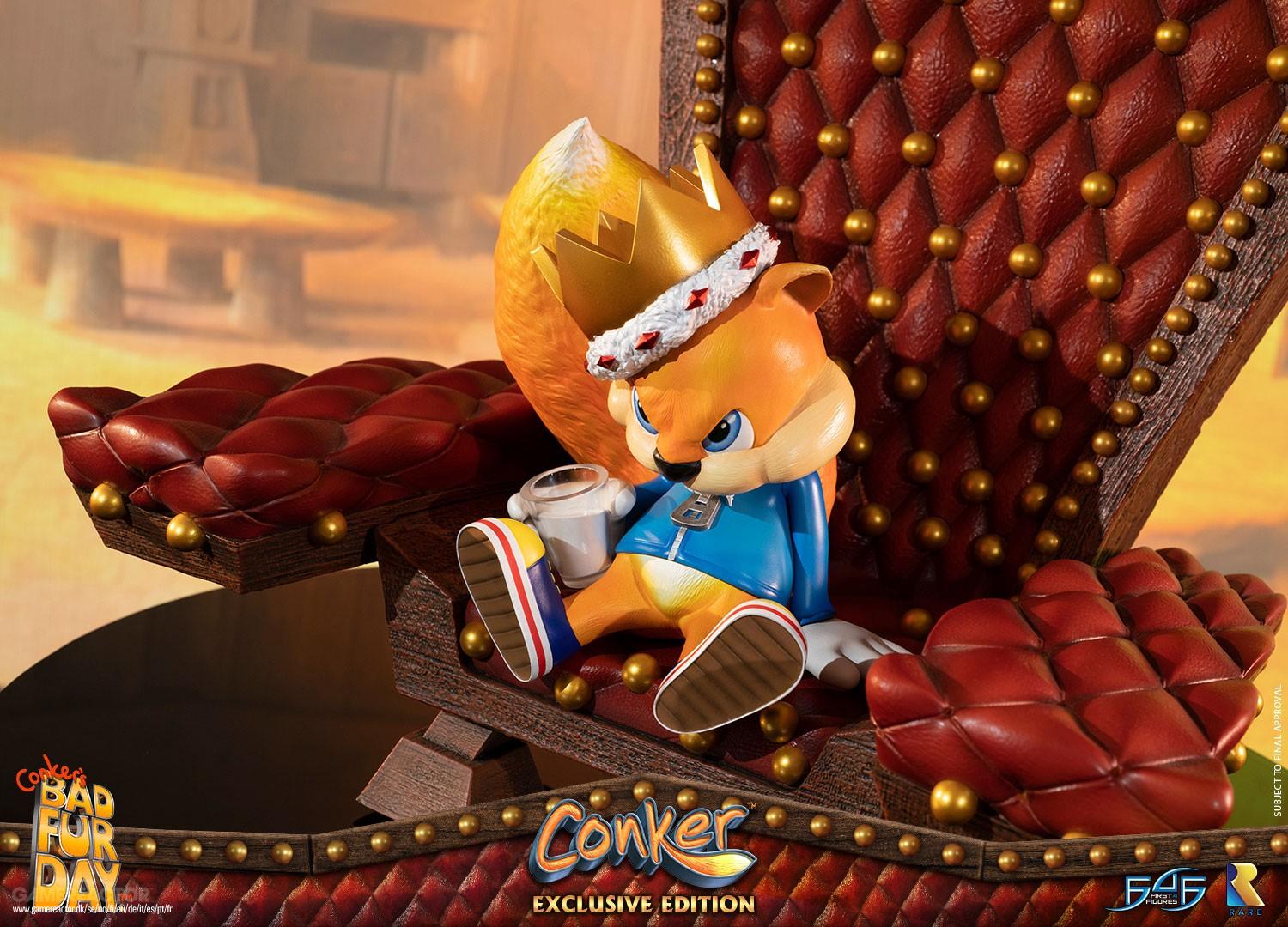 Découvrez une statue étonnante de Conker - Conker: Live & Reloaded ...
