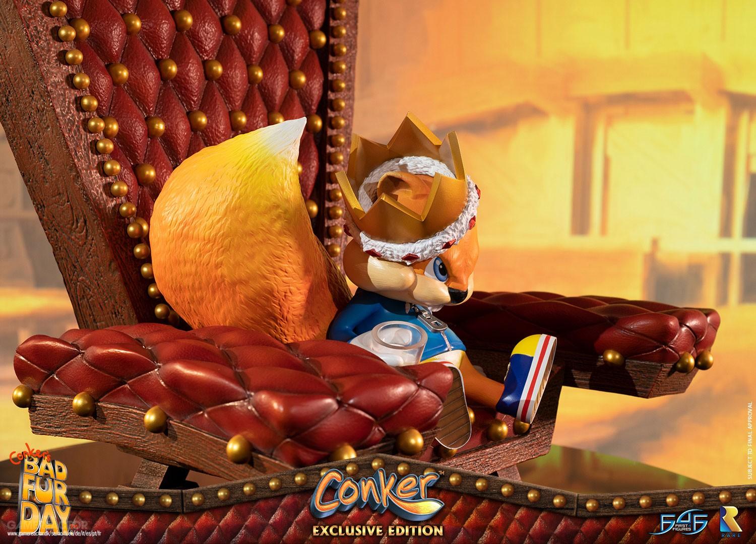 Découvrez une statue étonnante de Conker - Conker: Live & Reloaded ...
