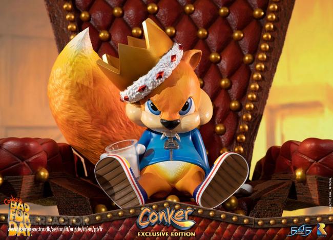 Découvrez une statue étonnante de Conker - Conker: Live & Reloaded ...