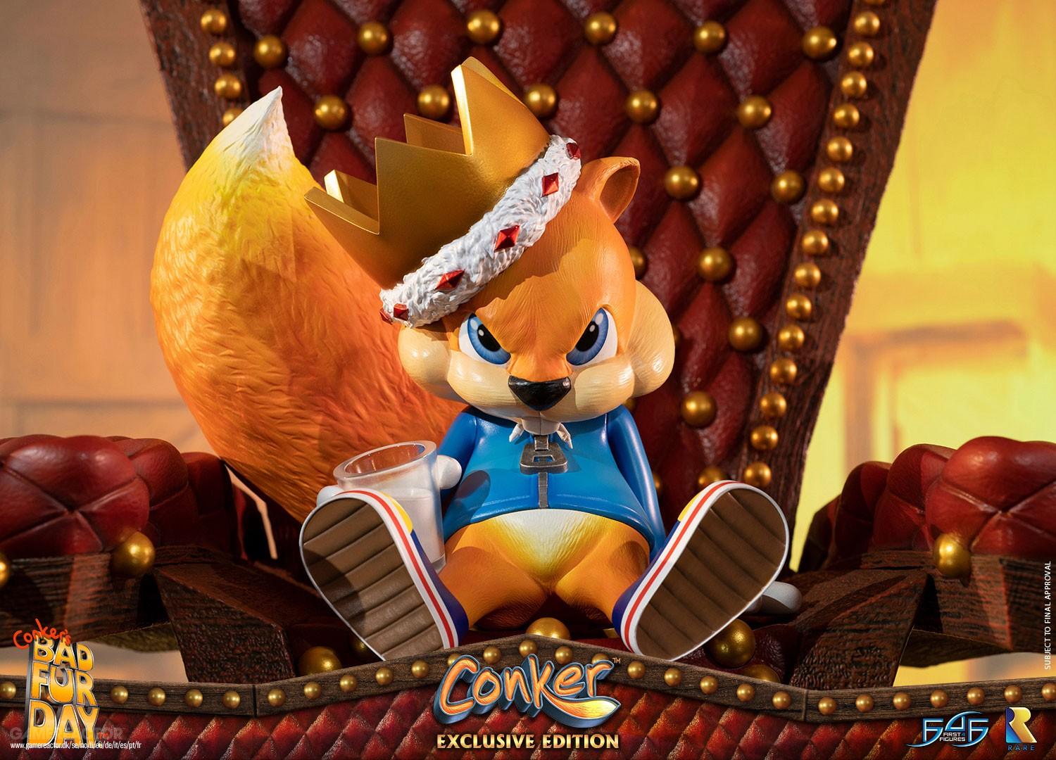 Découvrez une statue étonnante de Conker - Conker: Live & Reloaded ...