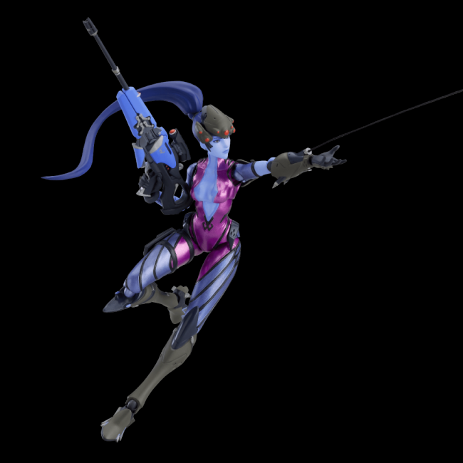 Fatale d'Overwatch disponible en figurine