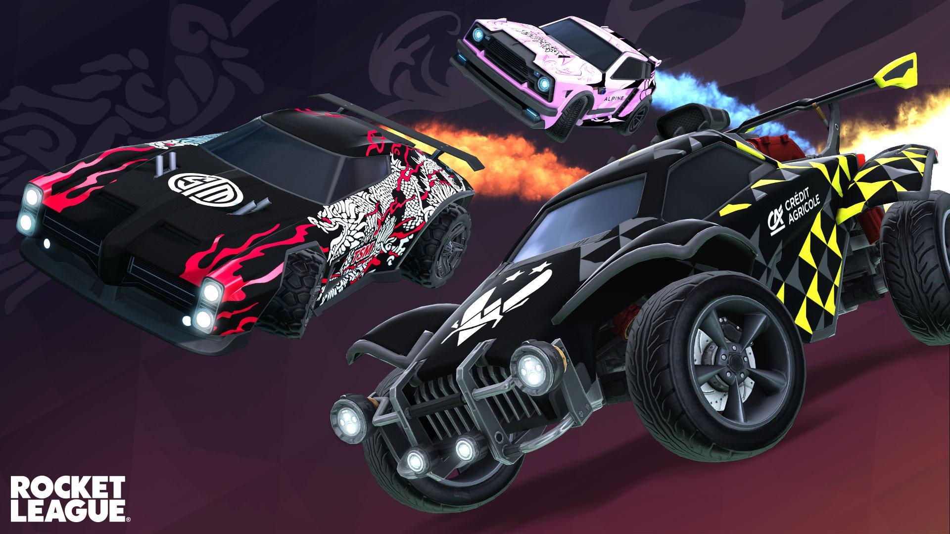 10 nouveaux skins d'équipes RLCS ont été ajoutés à la liste des équipes ...