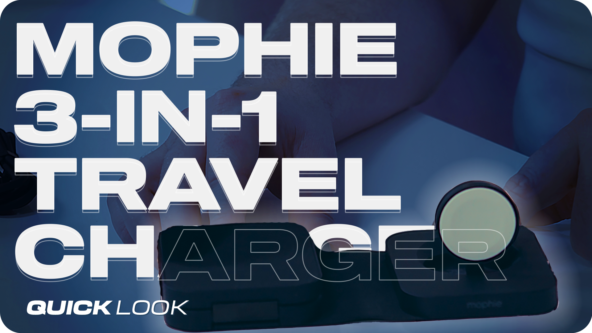 Le chargeur de voyage 3-en-1 de Mophie est idéal pour les afficionados ...