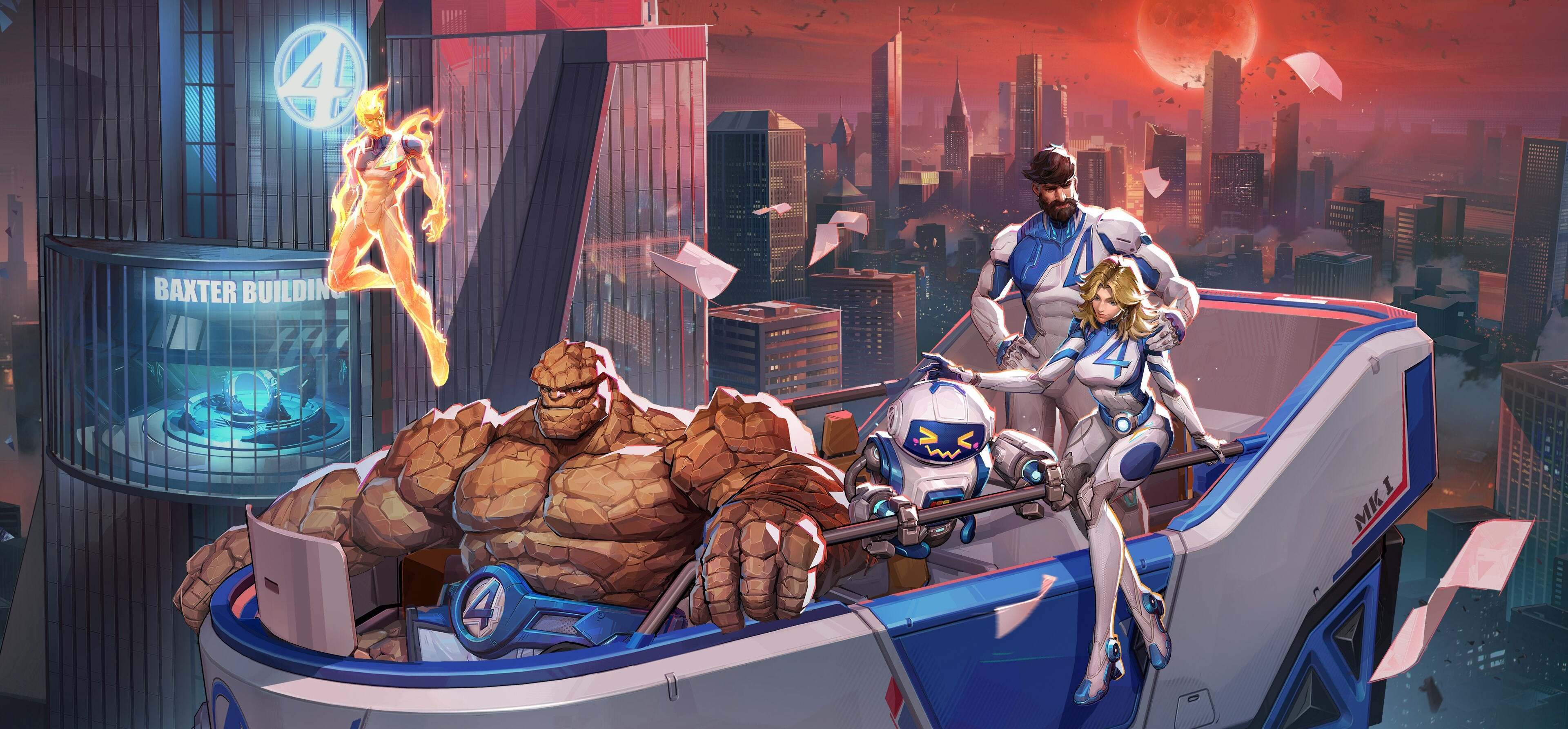 La Chose et la Torche humaine rejoignent Marvel Rivals le 21 février.