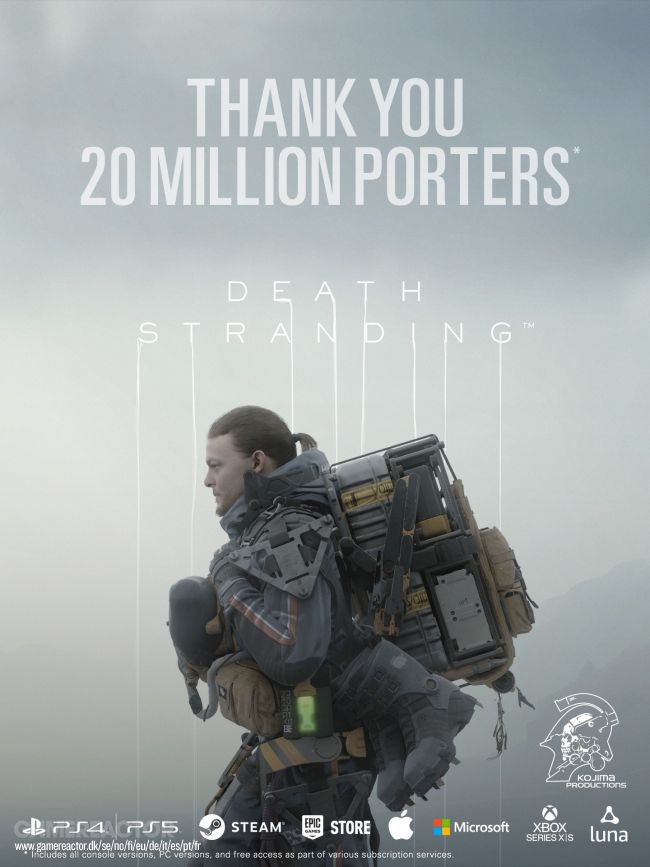 Death Stranding a franchi la barre des 20 millions de joueurs. - Death ...