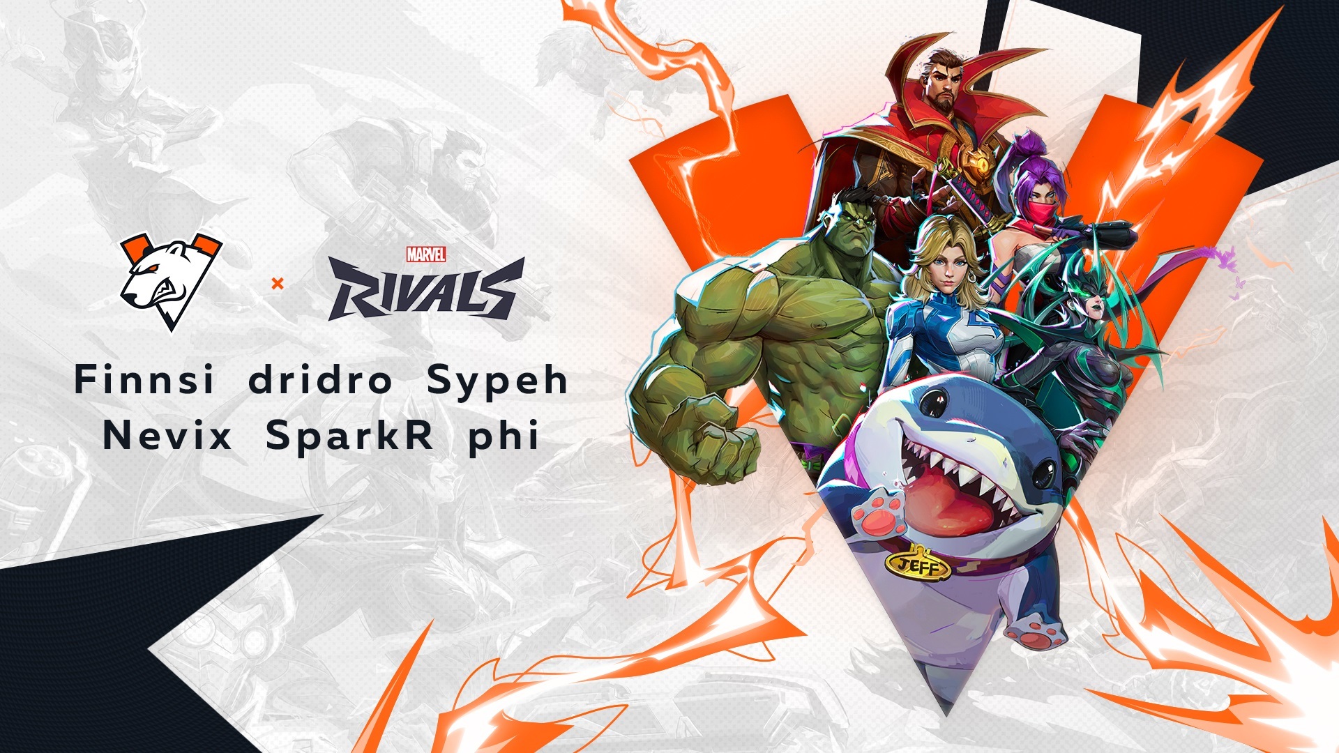 Virtus.pro fait son entrée sur le site Marvel Rivals esports avec une équipe de six joueurs
