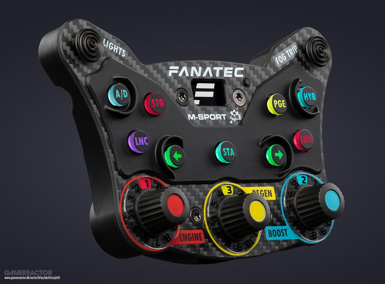 Module de boutons de podium Fanatec Rallye + Volant Clubsport Sparco ...