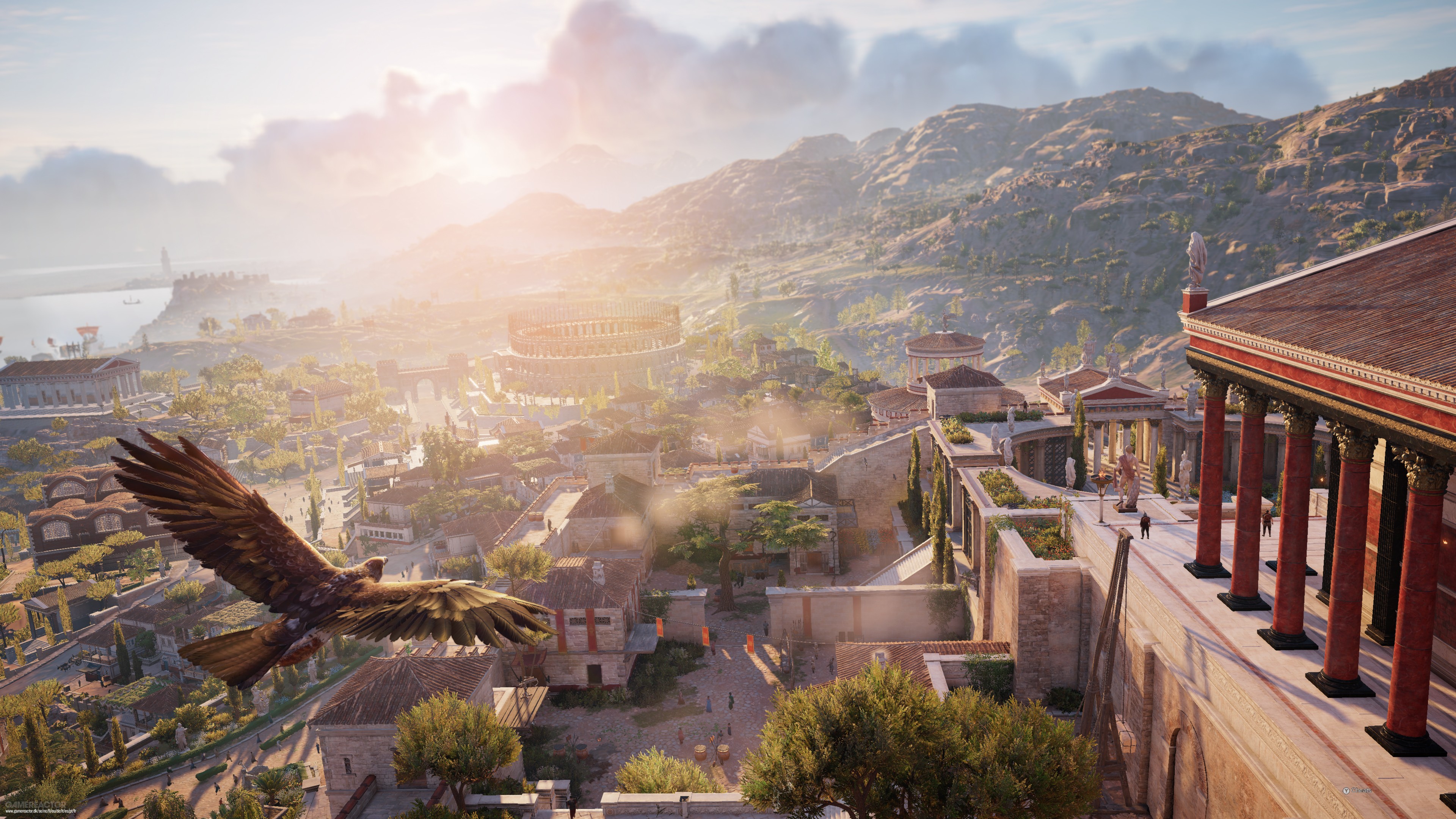 Découvrez l'immensité de la carte de AC Origins - Assassin's Creed ...