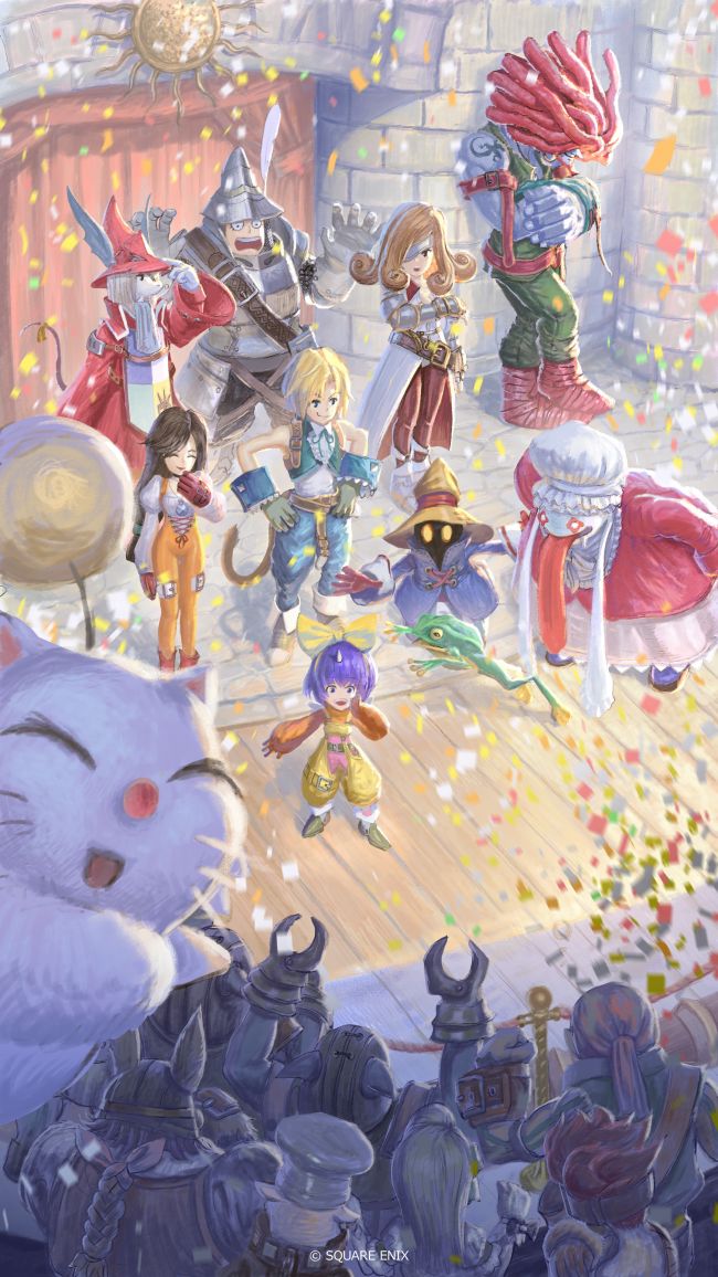 Square Enix partage les illustrations officielles de Final Fantasy IX