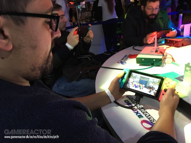 Premier contact avec la Switch - - Gamereactor