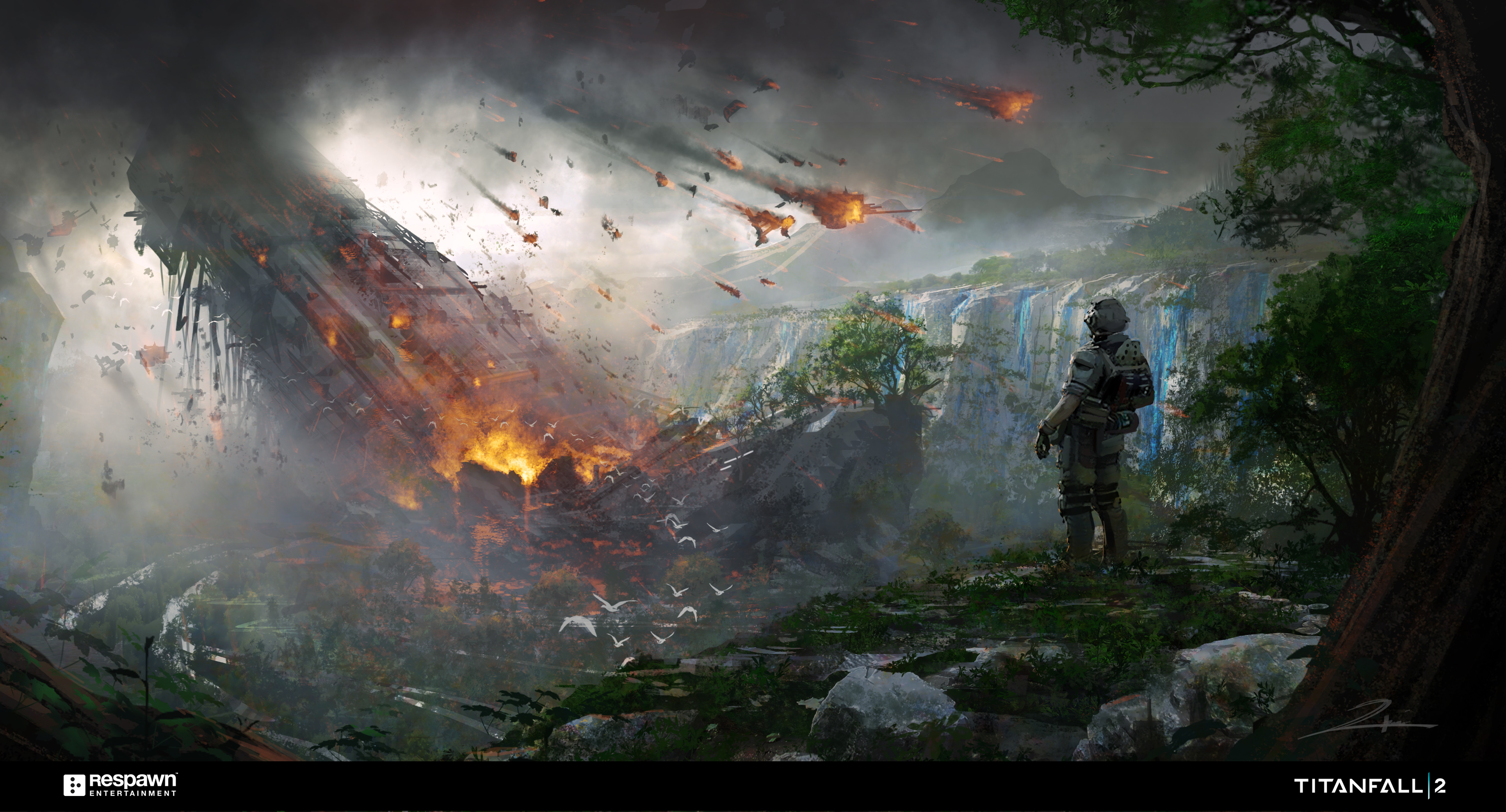 De magnifiques concept art de Titanfall 2