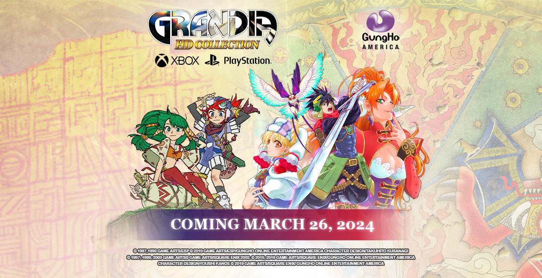 Grandia HD Collection est disponible sur PlayStation et Xbox ce mois-ci