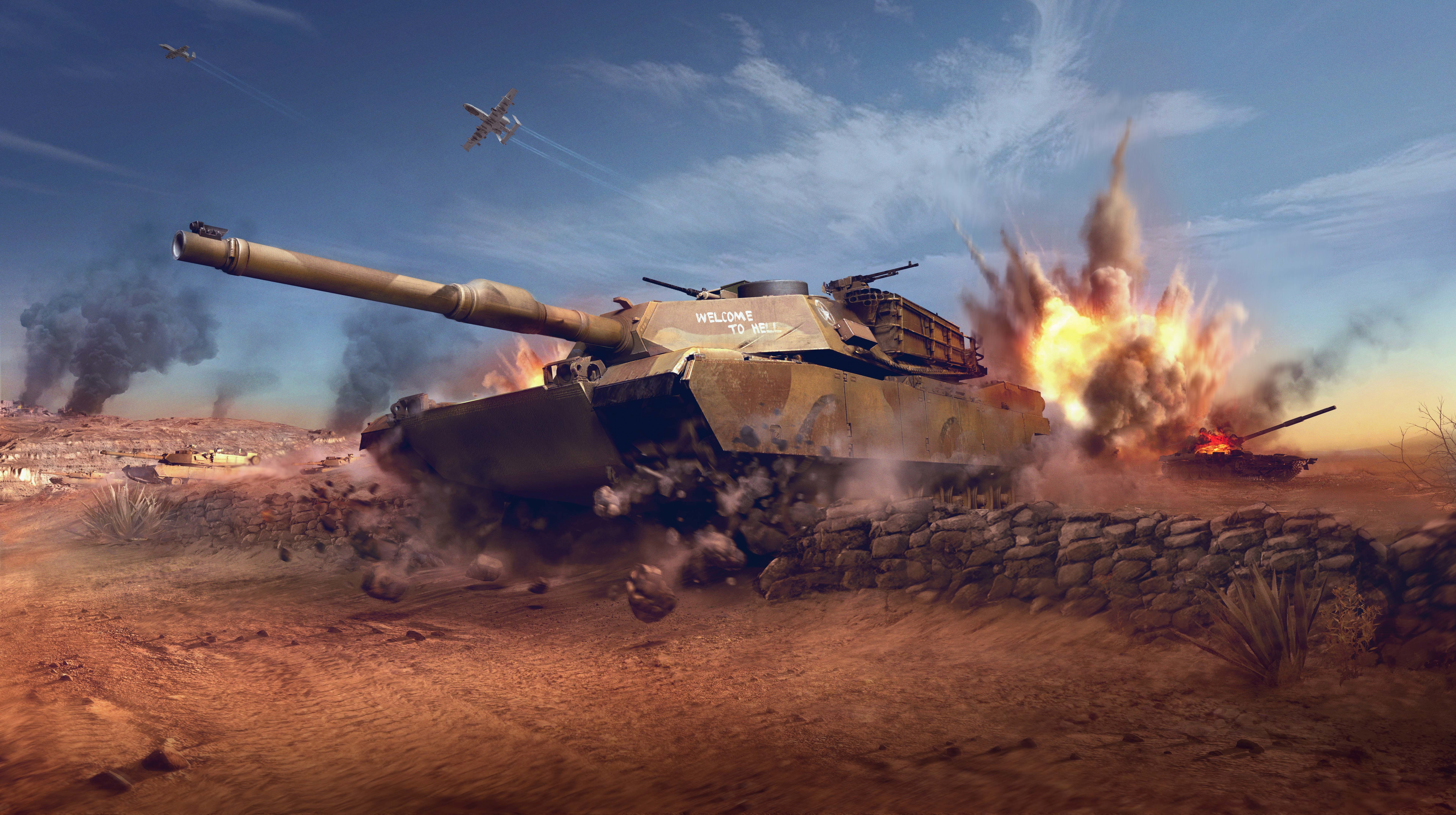 World of Tanks se dote sur consoles de tanks modernes