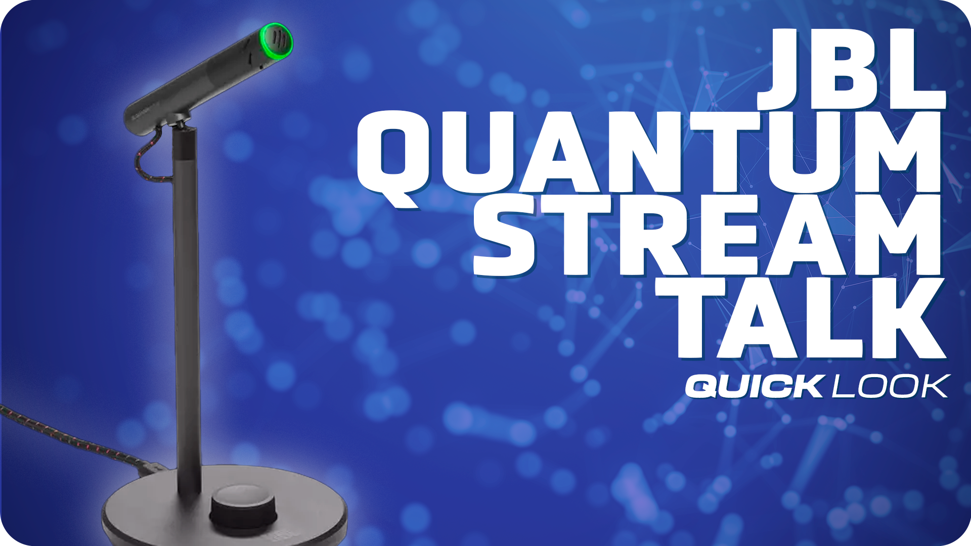 Le microphone Quantum Stream Talk de JBL est idéal pour améliorer la configuration de ton stream ...